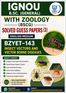 IGNOU BZYET-143 Solved Guess Papers PDF | English Medium